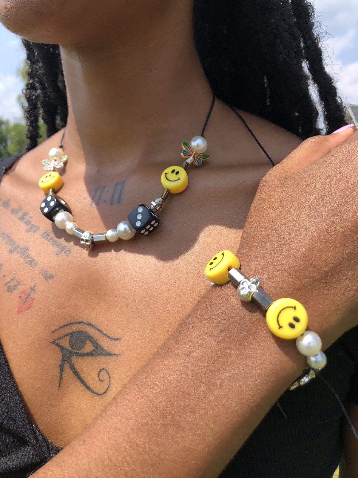 A$AP Rocky × Streetwear × Vintage AWGE Smiley Pearl Dice Butterfly ...