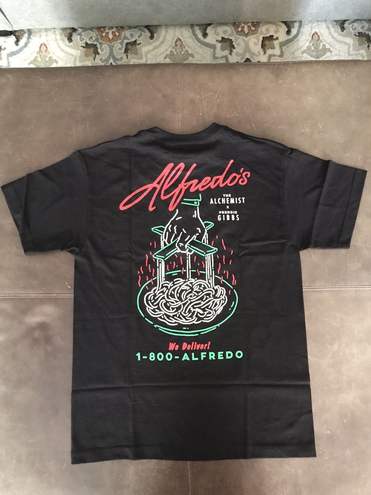 Rap Tees × Tour Tee Freddie Gibbs x The Alchemist Alfredo restraunt ...