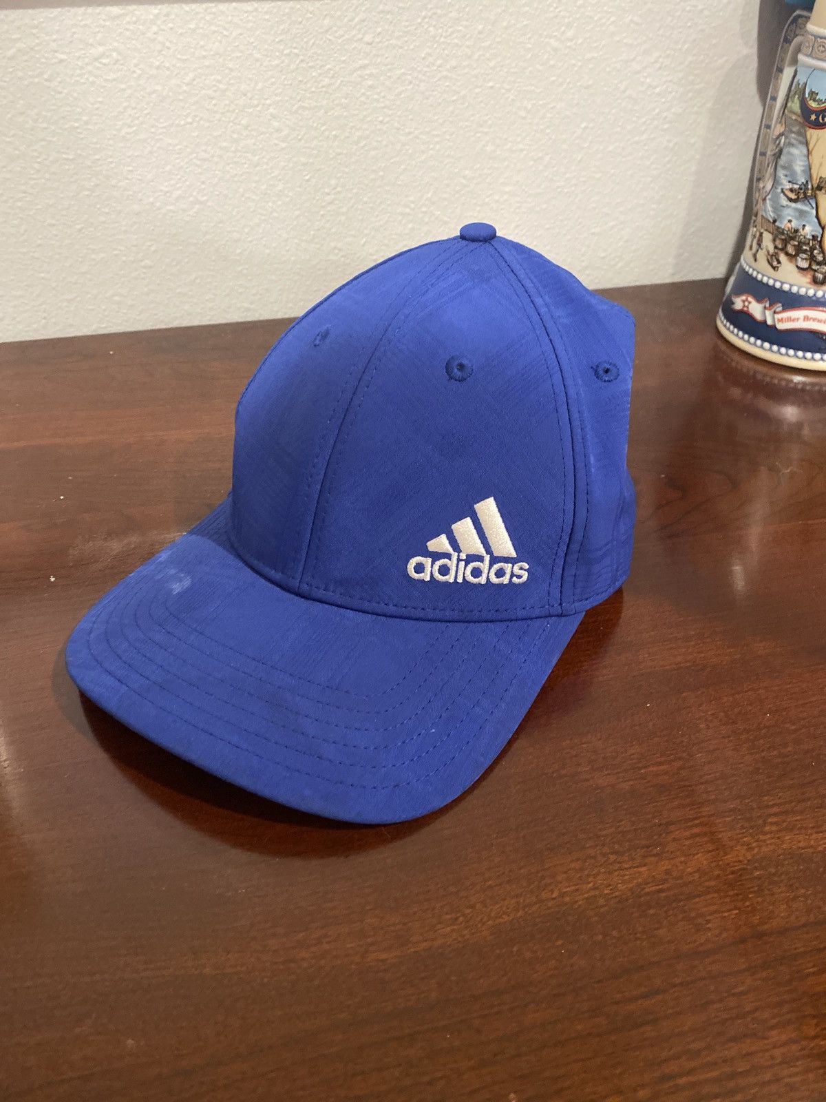 Adidas Blue Adidas Hat | Grailed