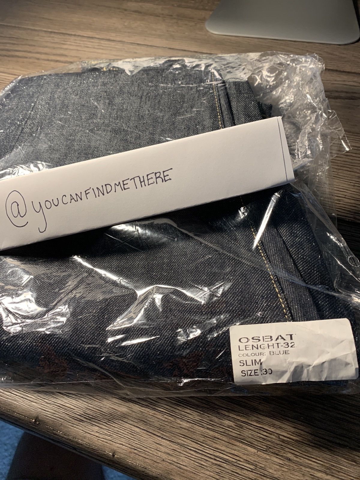 Streetwear Years of Tears Osbatt Bat Denim | Grailed