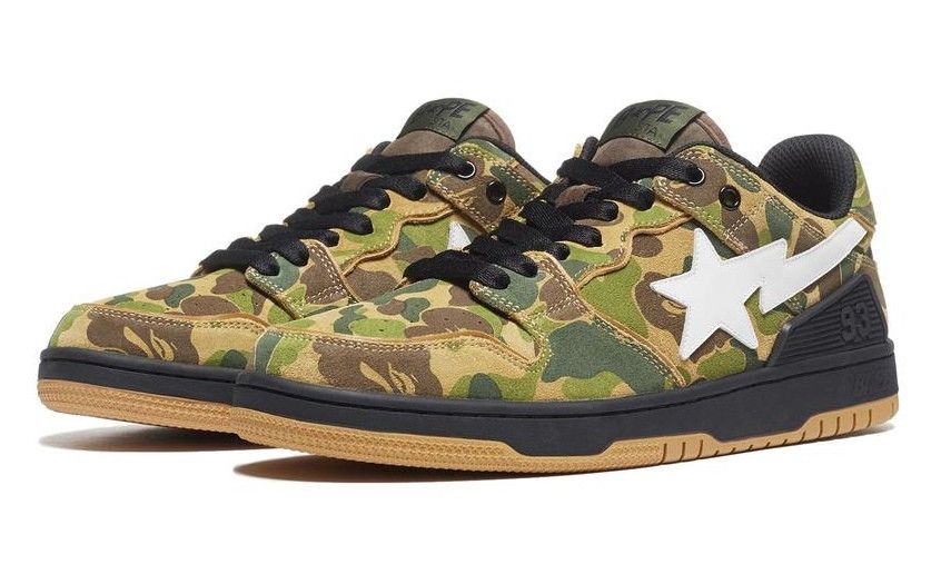 Bape bape ‘sk8sta’ skates bapesta camo | Grailed
