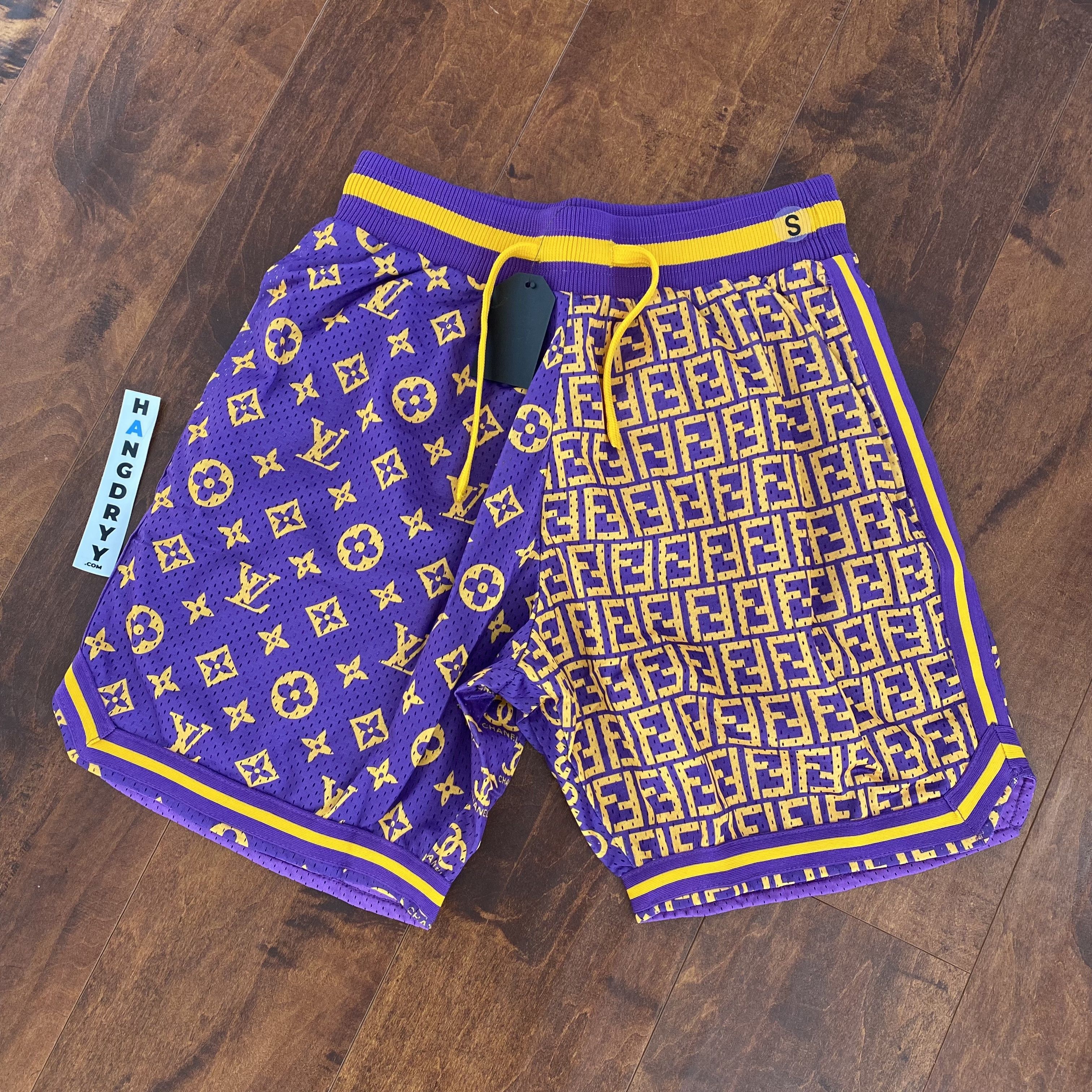 Market Chinatown Market Secret Club Designer Monogram Mesh Shorts | Grailed