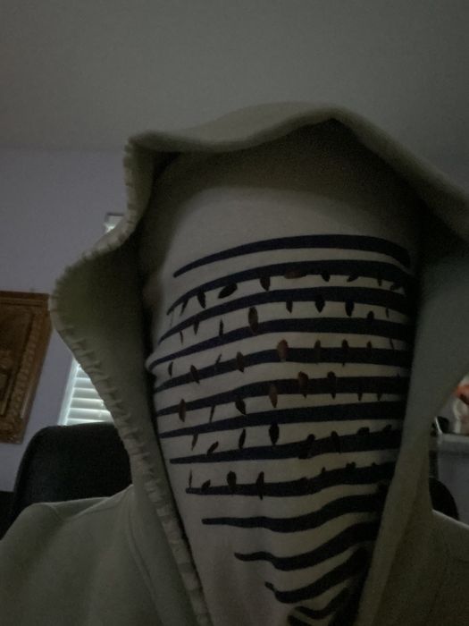 Custom Kanye west and Travis Scott face mask full face covering | Grailed