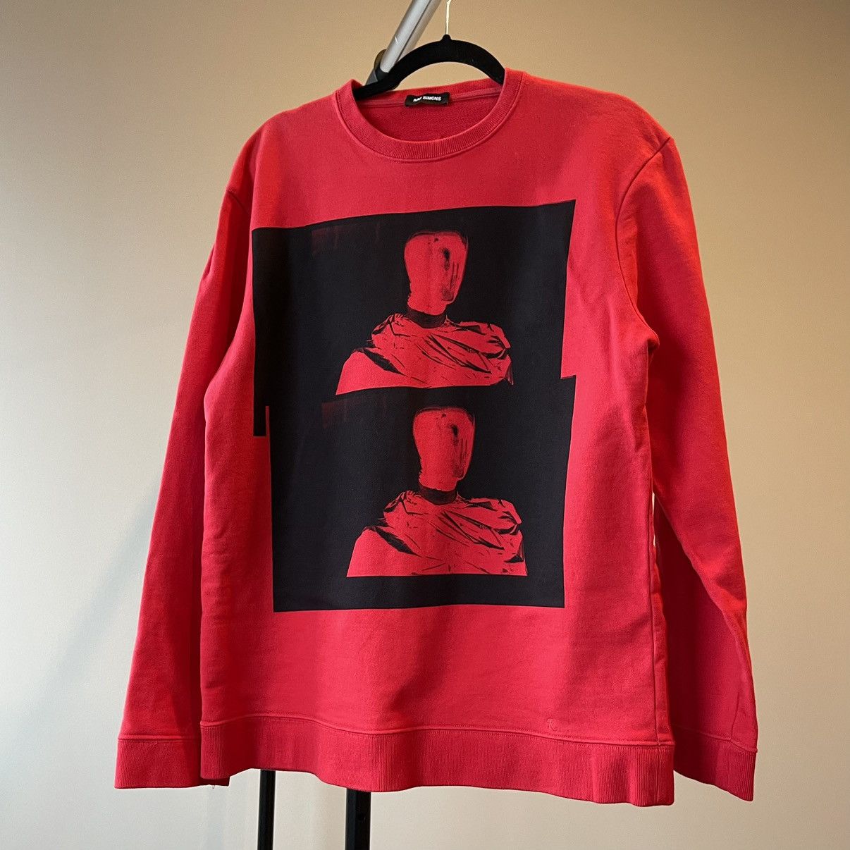 Raf Simons Raf Simons Red Sweatshirt | Grailed