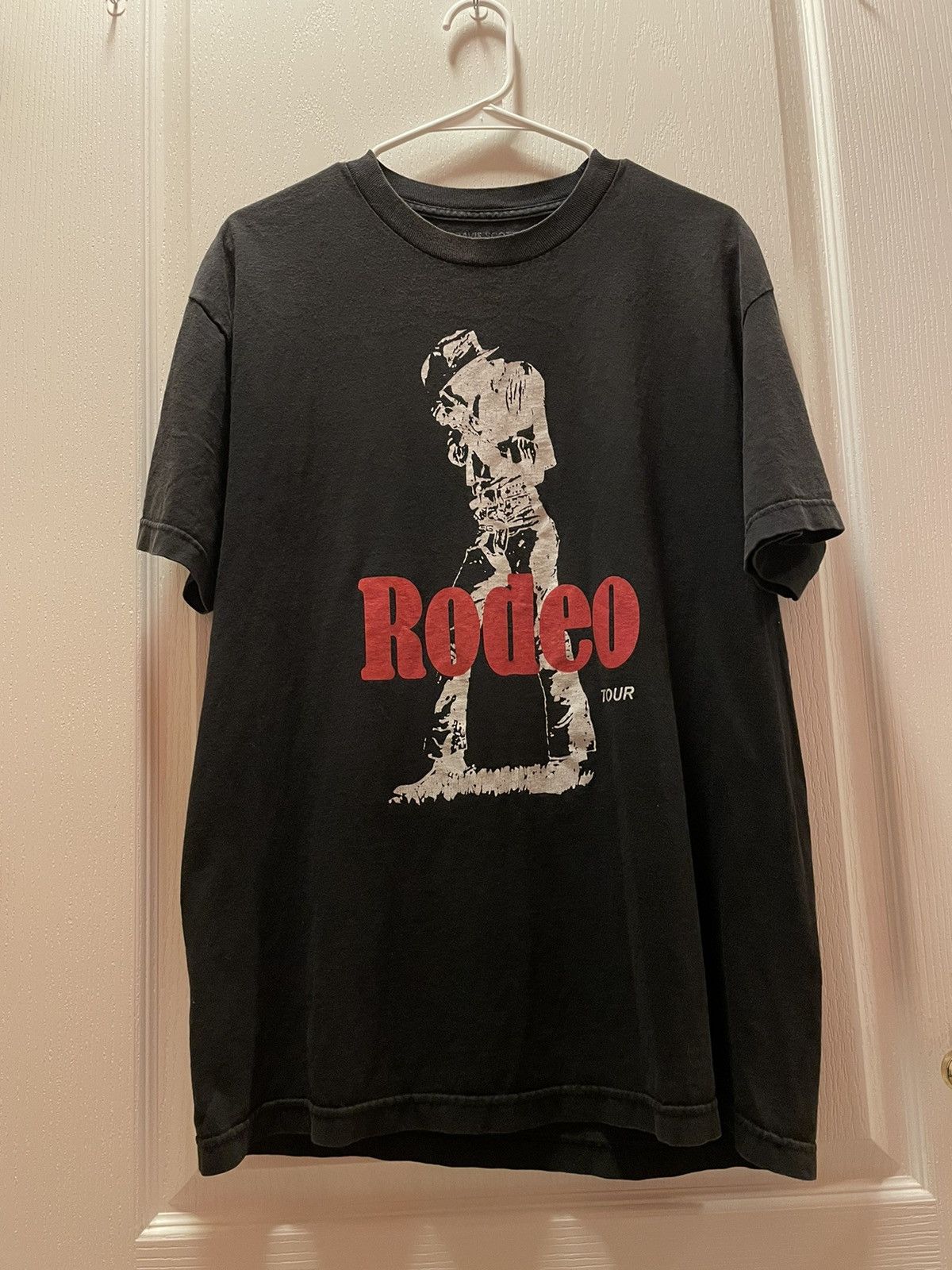 Travis Scott 2015 Travis Scott Rodeo Tour Cowboy Tee RARE | Grailed