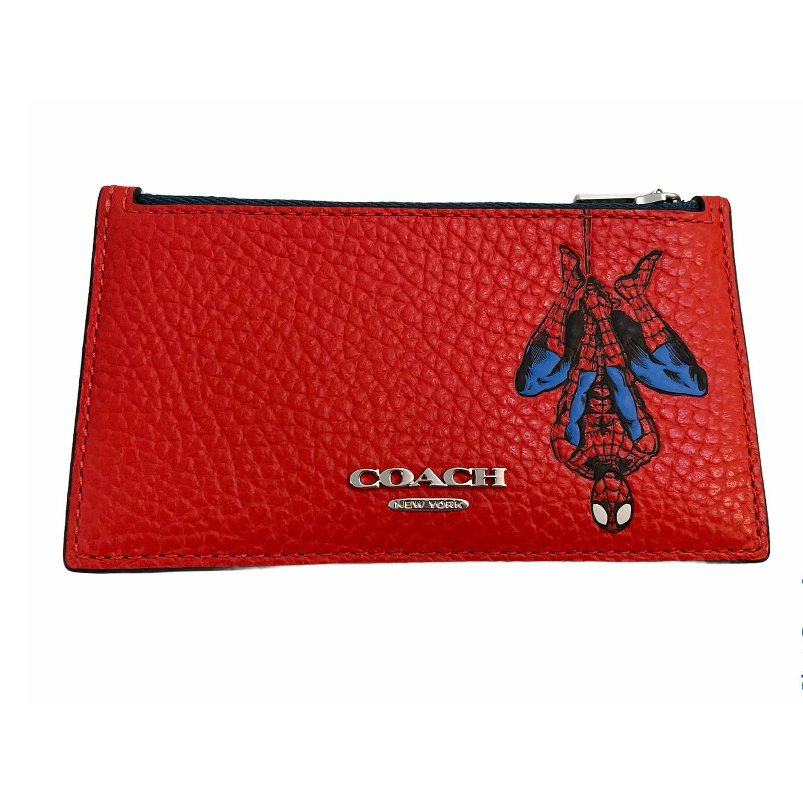 Coach Coach X Marvel Spiderman Zip Card Holder Wallet New | Grailed