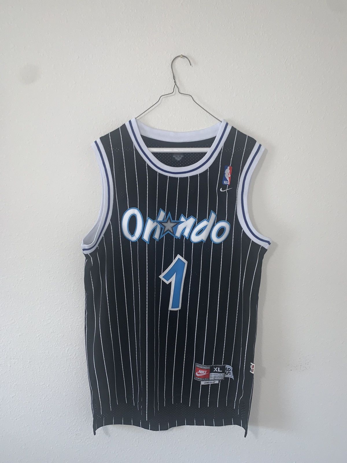 Nike VTG Nike Orlando Magic Penny Hardaway Pinstripe Jersey | Grailed