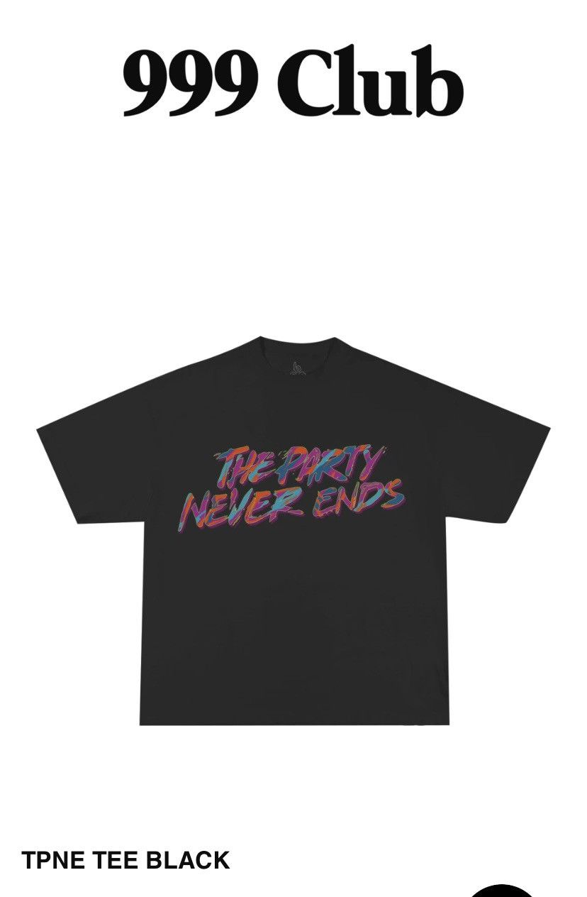 999 Club Juice WRLD The Party Never Ends Tee Size Medium | Grailed