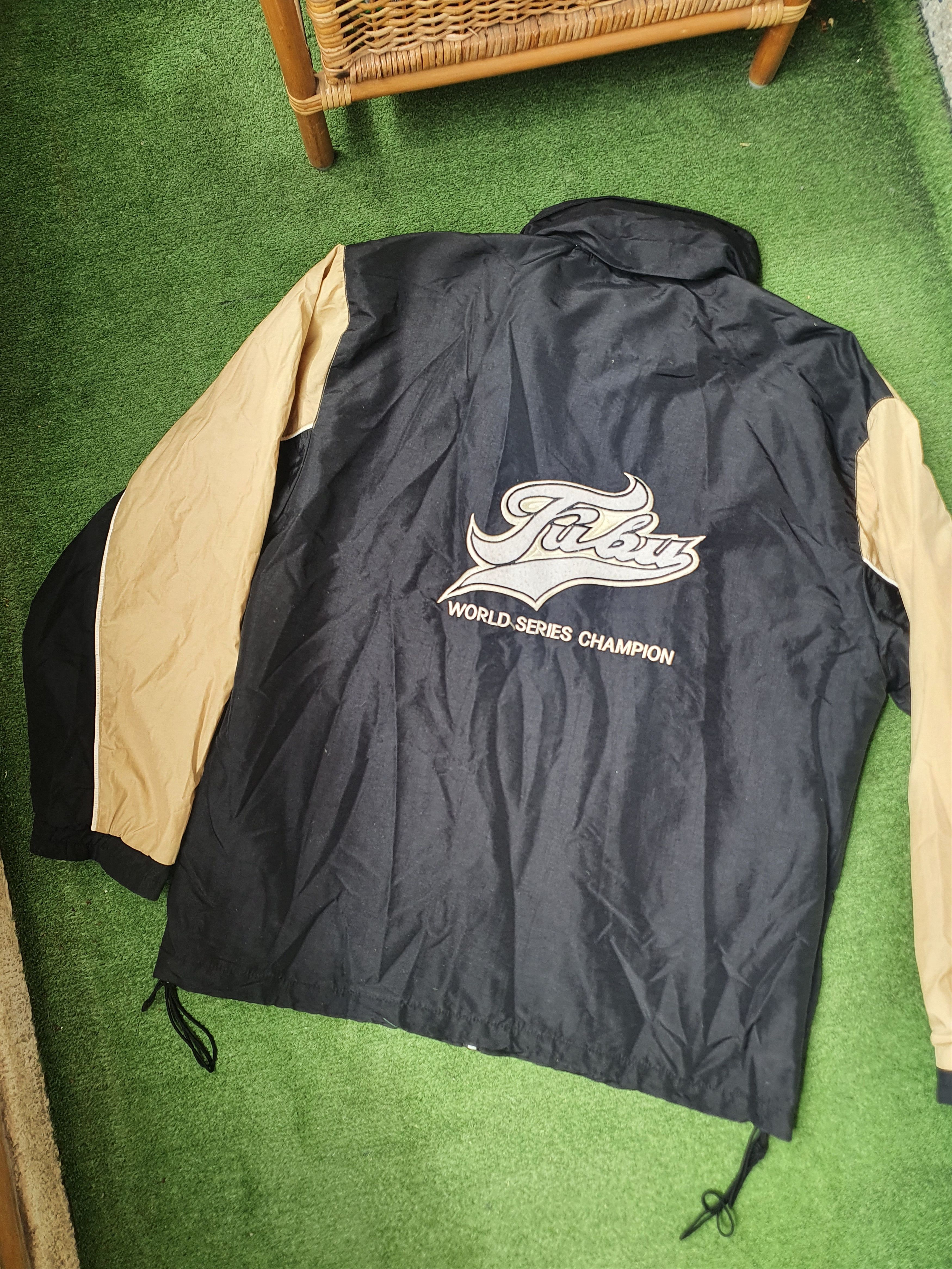 Fubu Fubu World Series Champion Vtg track jacket,sz XL | Grailed