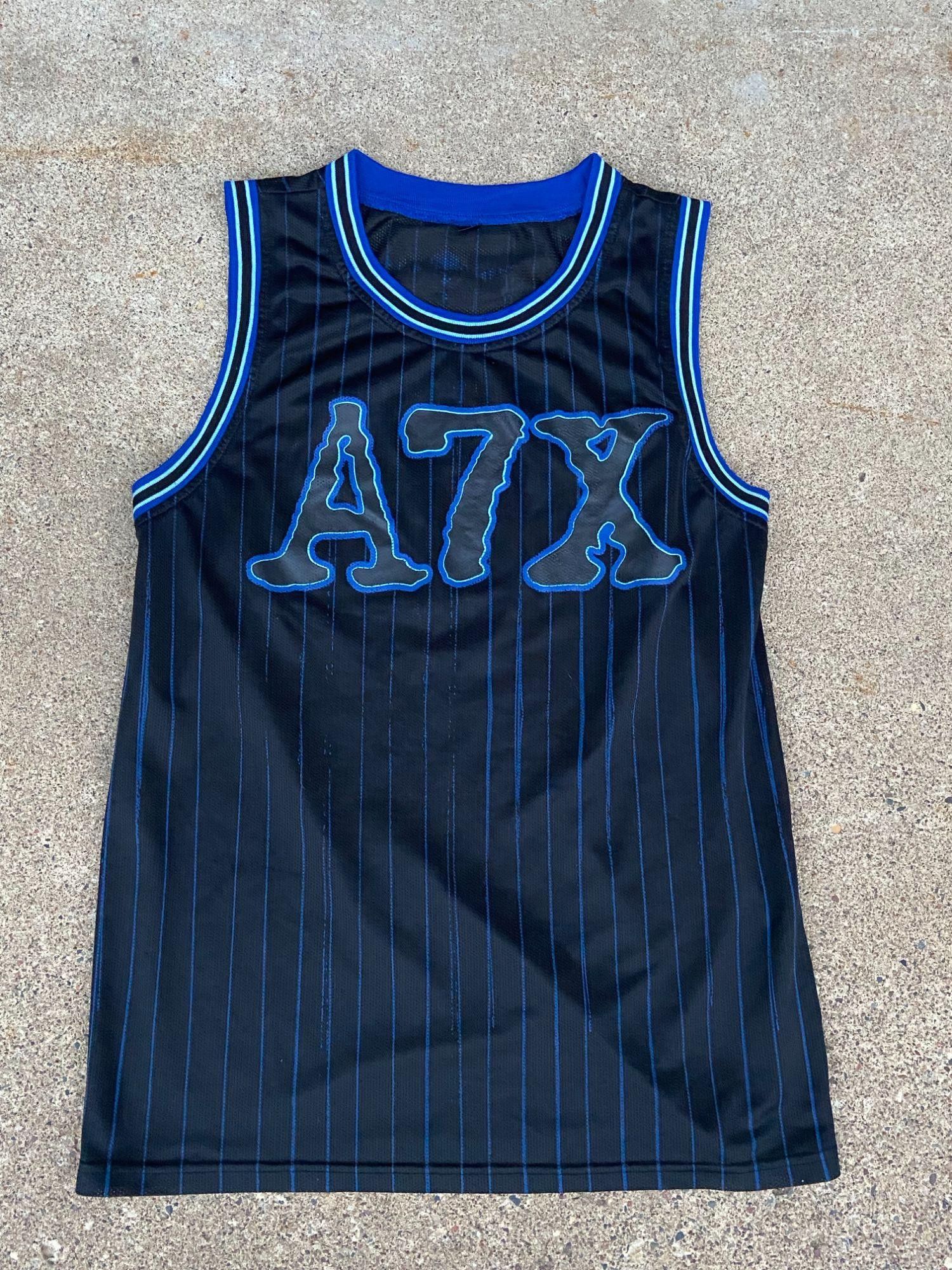 Vintage Avenged Sevenfold A7X Basketball Jersey | Grailed