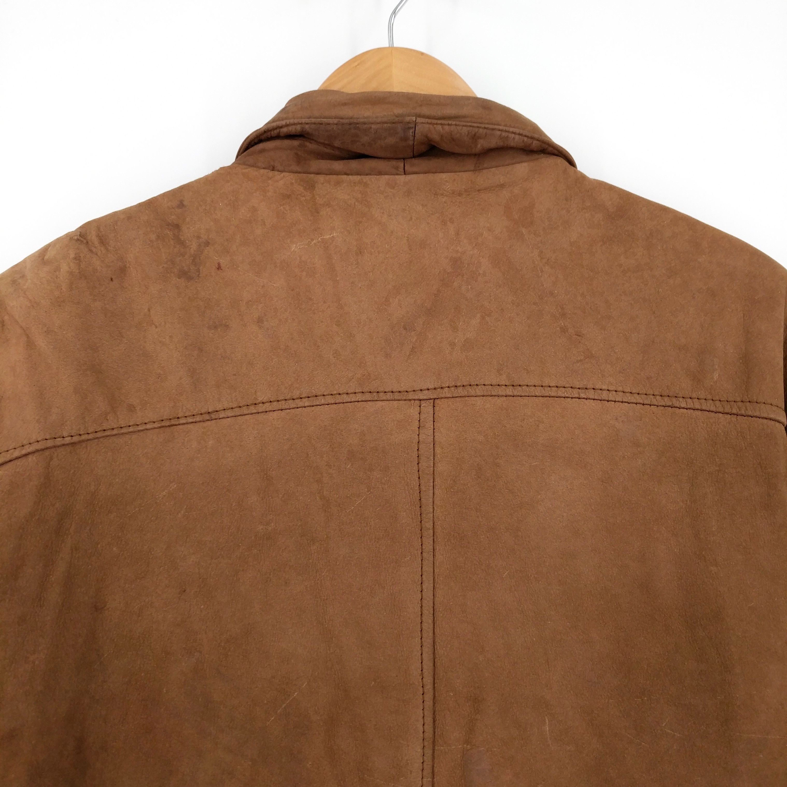 Vintage Vintage G-III Global Identity Leather Aviator 80s Jacket | Grailed