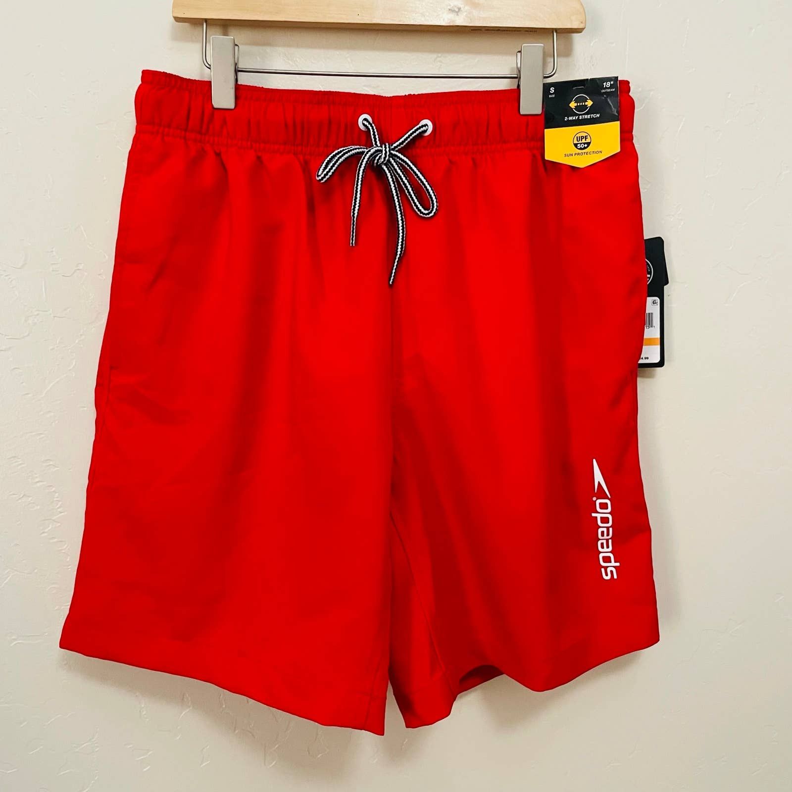 Speedo NWT Speedo Men's Red Swim Trunks | Grailed