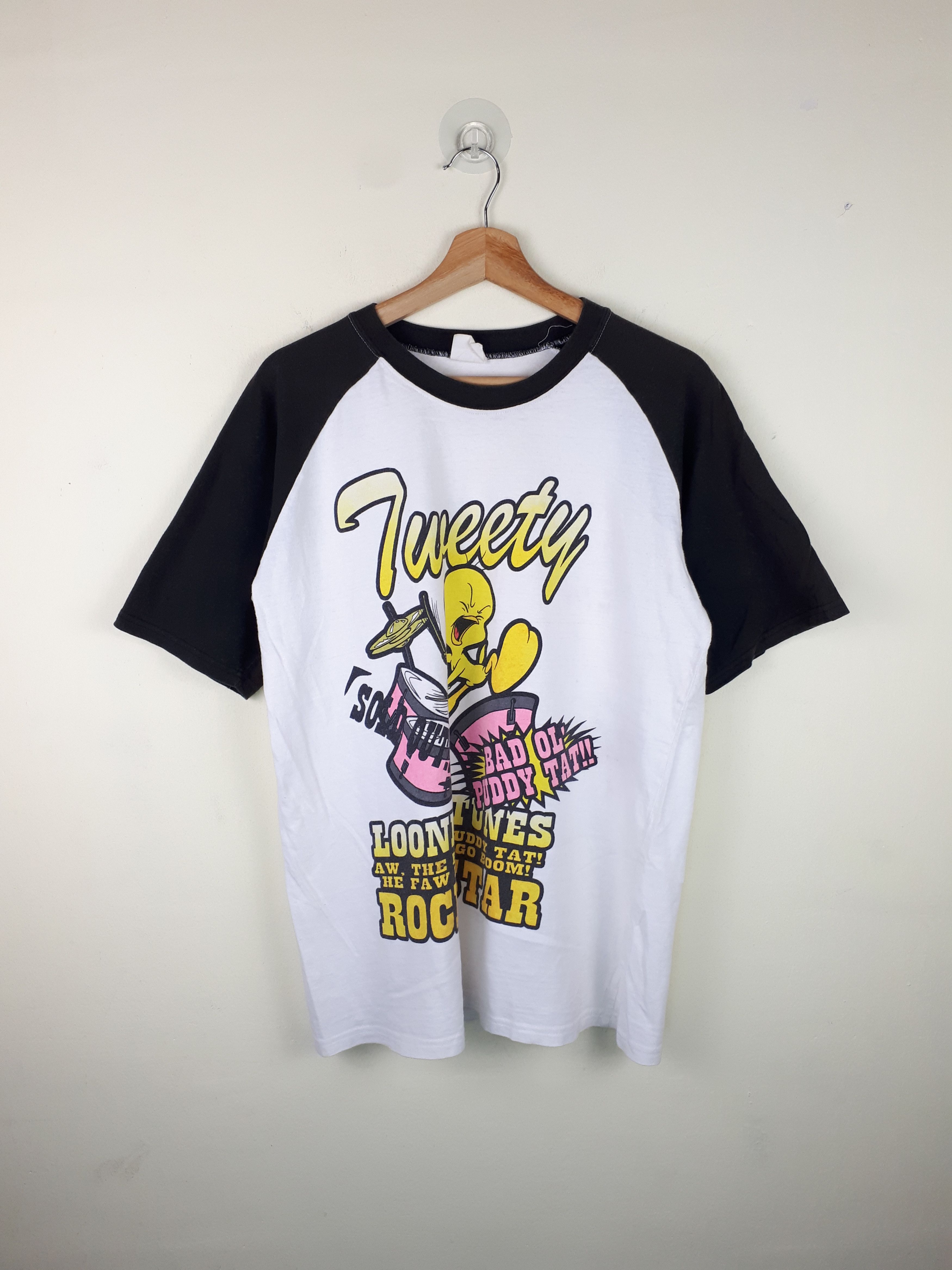 Cartoon Network × Streetwear Tweety Looney Tunes Rock Star Tshirt | Grailed