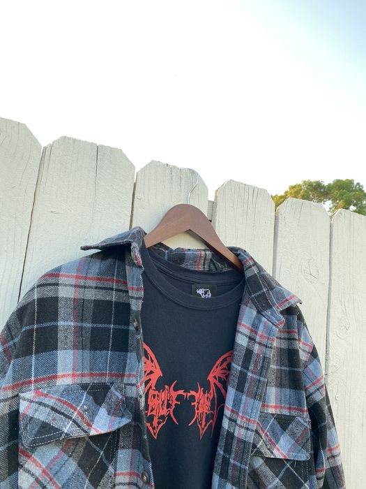 Vintage Vintage Playboi Carti Style Flannel | Grailed