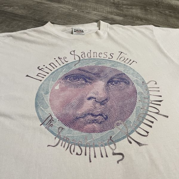 Vintage 1996 Smashing Pumpkins Infinite Sadness Tour Band Tee Shirt ...