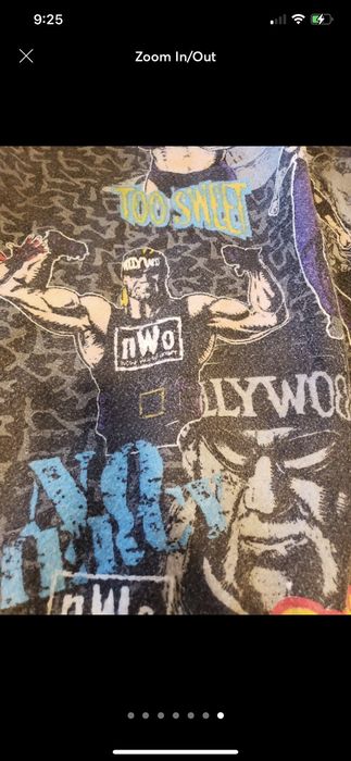 Wcw/Nwo Vintage Wcw/nwo wwf blanket 90s RARE | Grailed