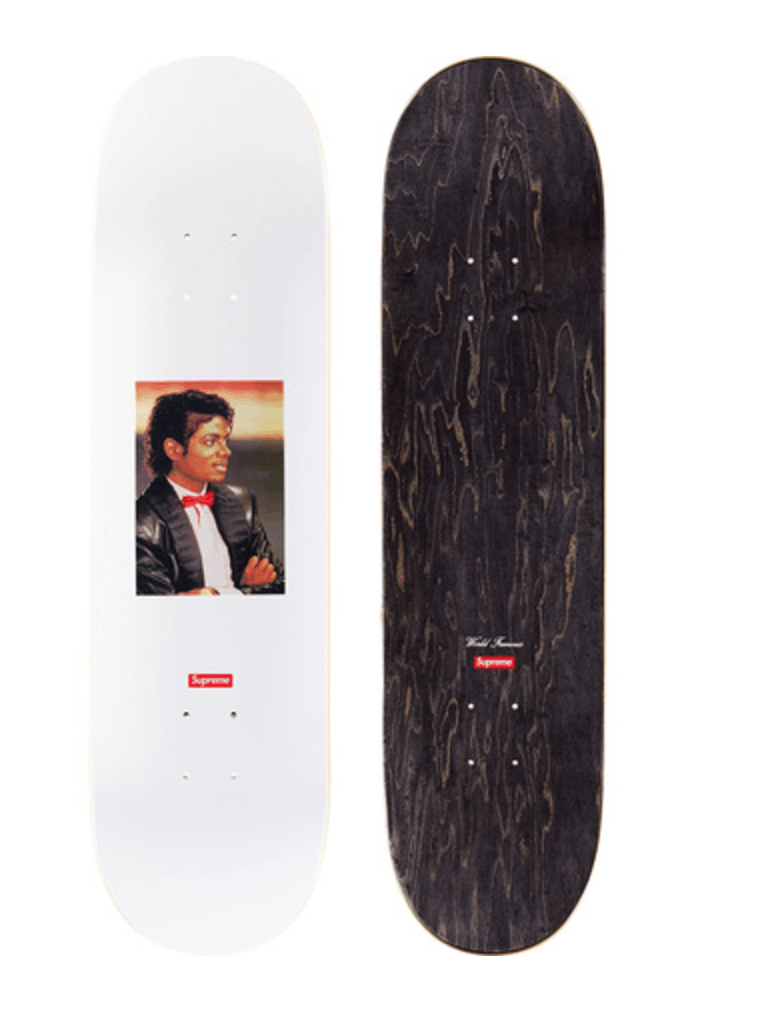Michael Jackson × Supreme Supreme X Michael Jackson Collaboration Deck ...