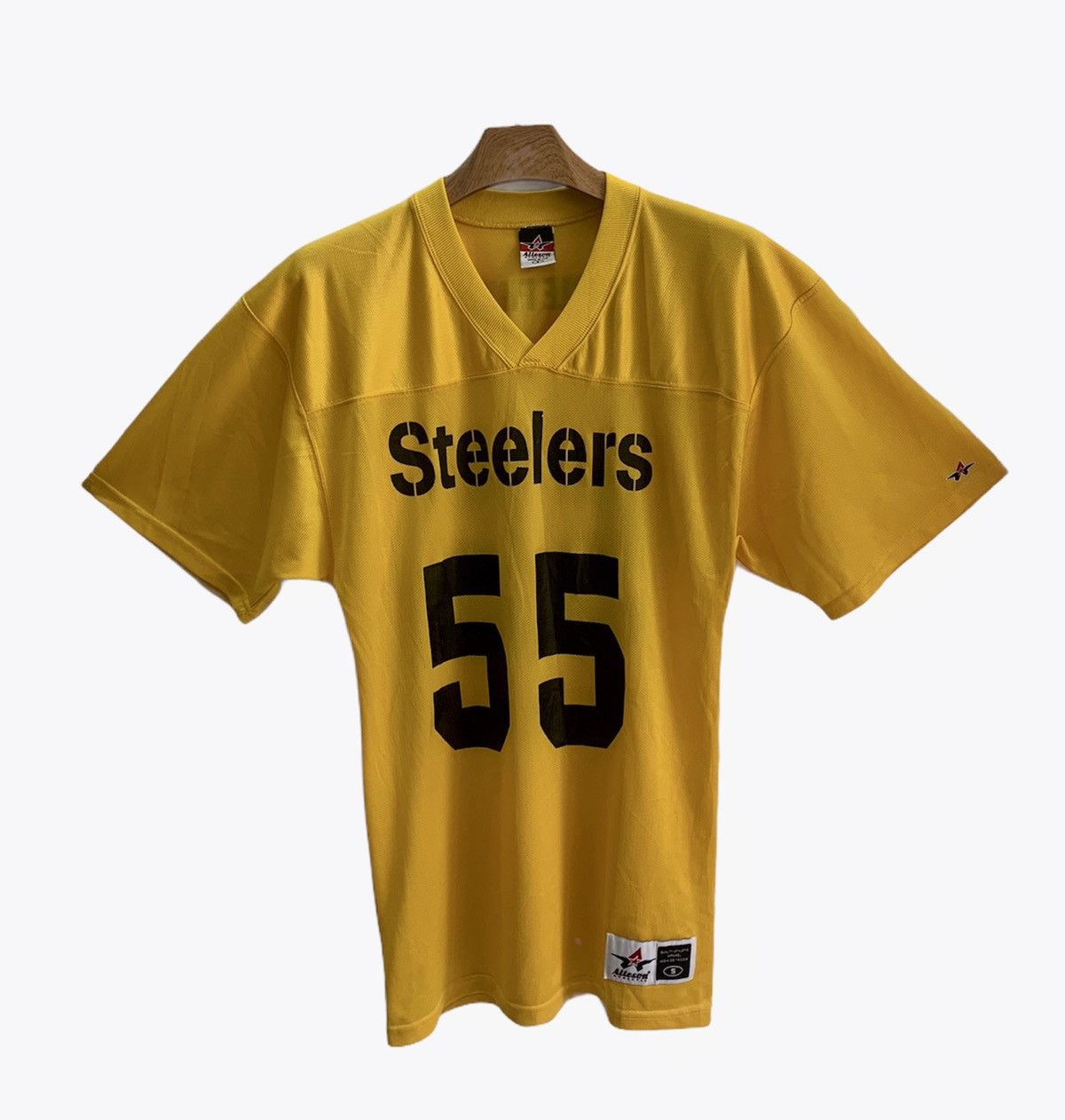 NFL × Soccer Jersey × Vintage NFL Pittsburgh Steelers Vintage #55 ...