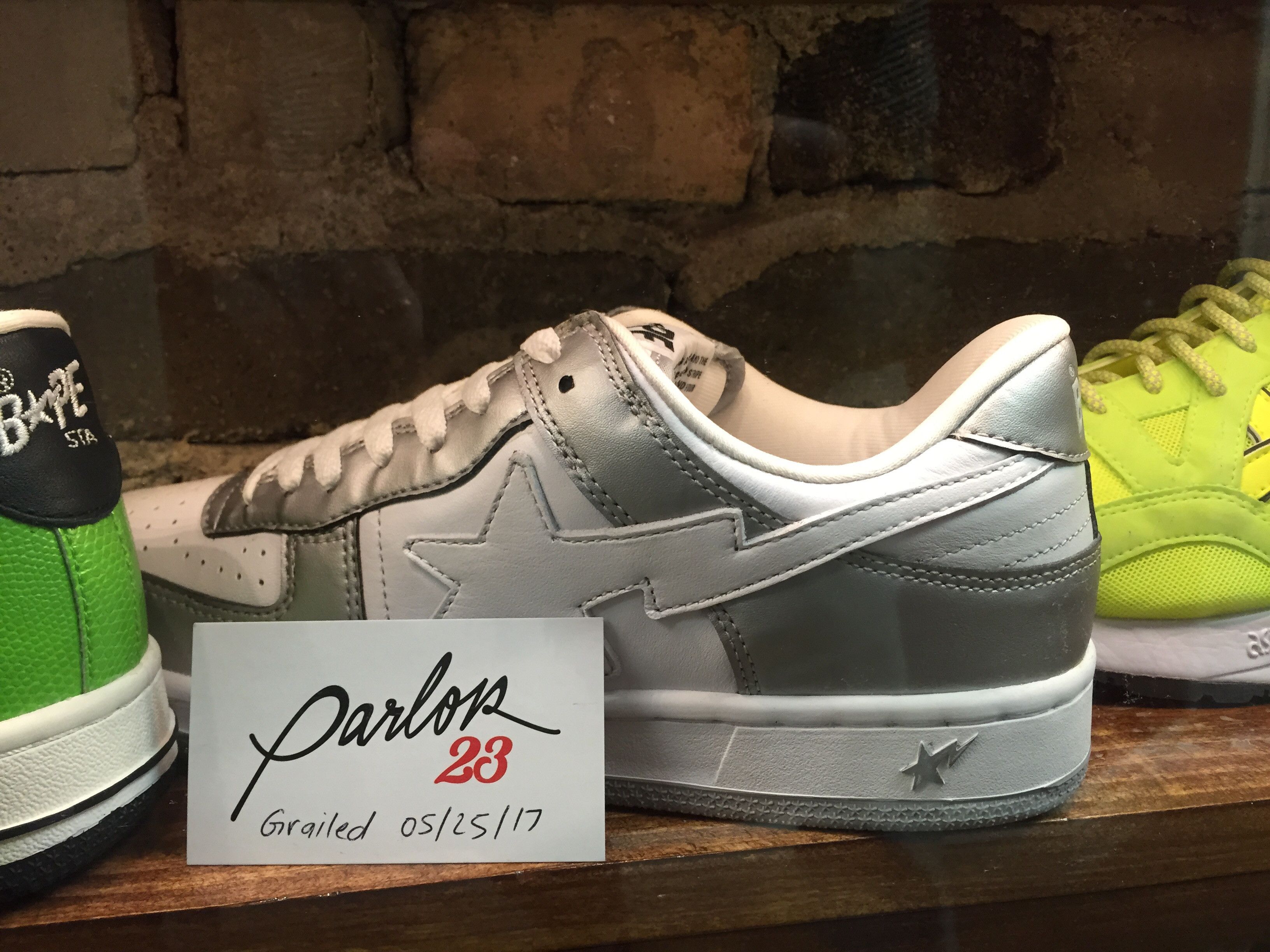 Bape Bapesta Skatesta's Grey BRAND NEW | Grailed