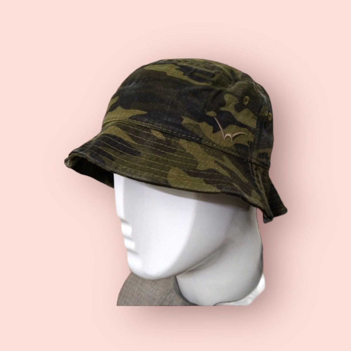 Camo × Edwin × Streetwear RARE EDWIN PATINA FADE CAMO BUCKET HAT | Grailed
