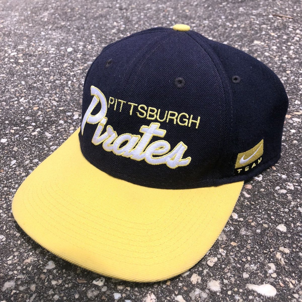 Nike × Vintage Nike Pittsburgh Pirates Script Hat Sports Specialties ...