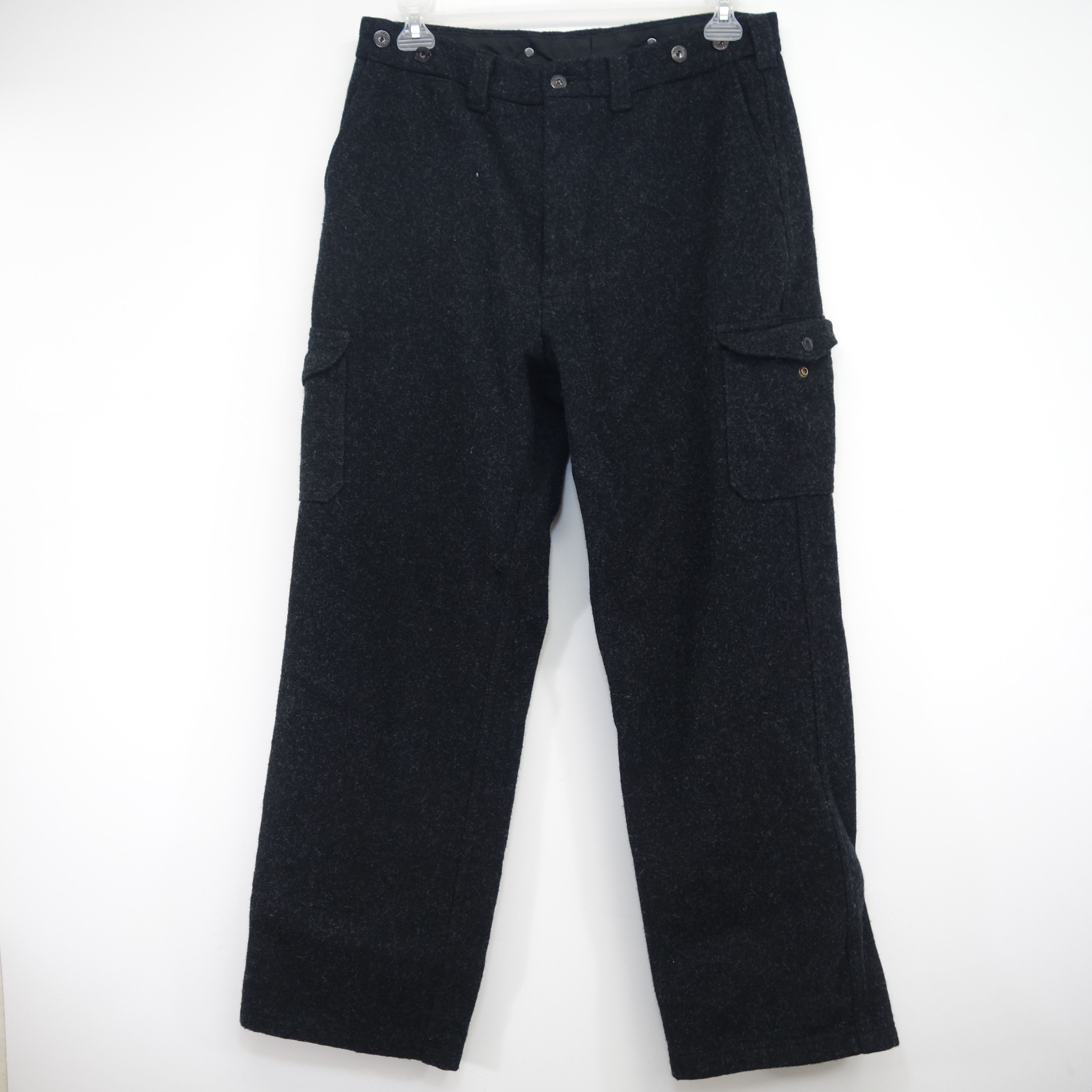 Vintage Charcoal Gray Mackinaw Wool Field Pants Size 36 | Grailed