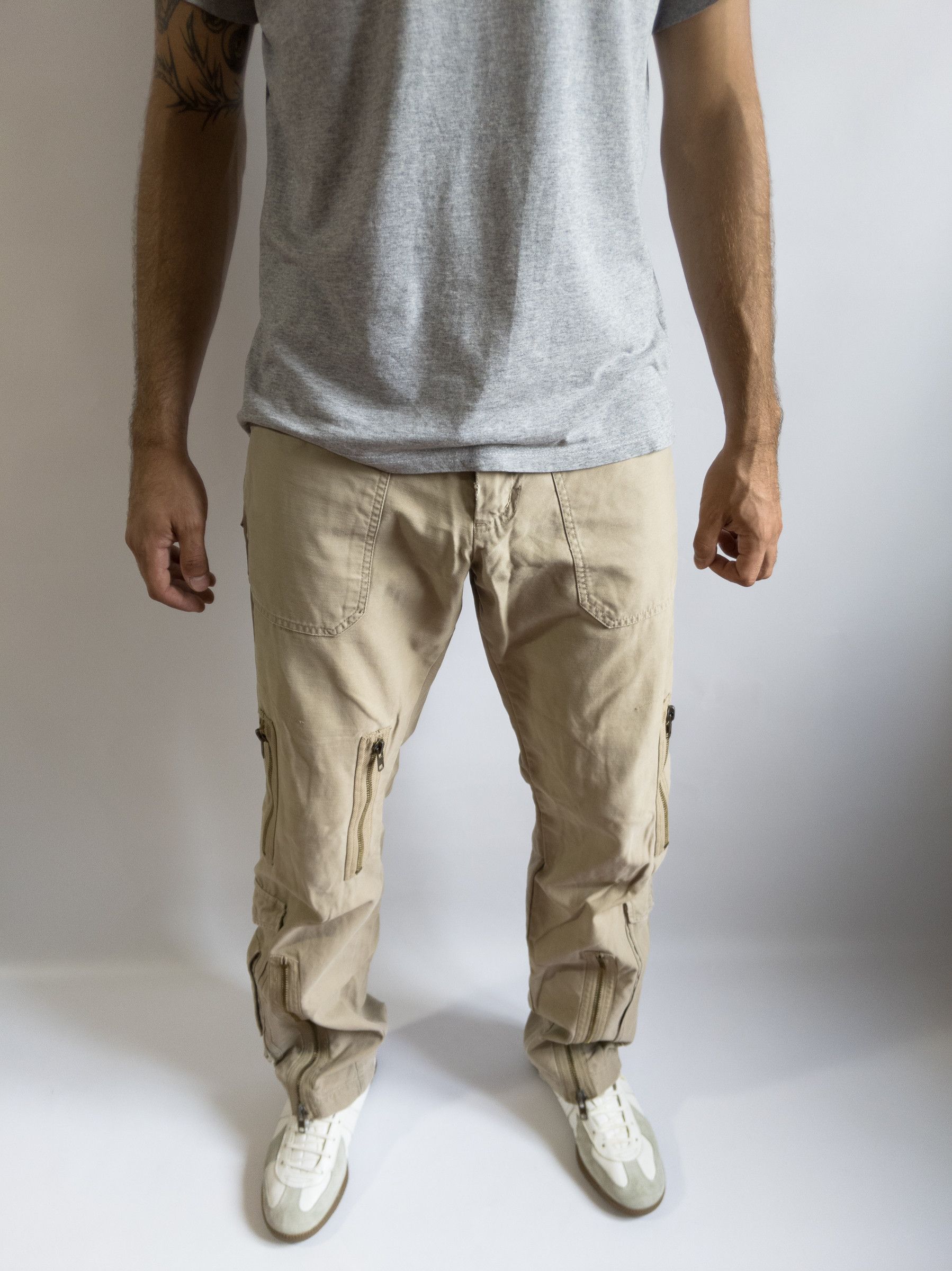 Streetwear × Vintage Japanese Jc Rags Multiple Zipper Pocket Cargo ...