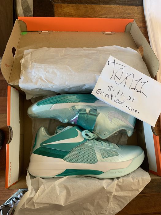 Nike Nike Zoom KD IV 4 Mint Candy | Grailed