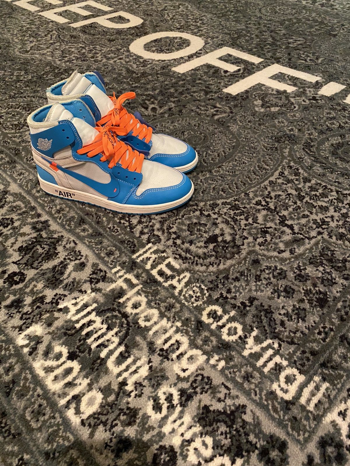 Ikea × Virgil Abloh Virgil Abloh x IKEA "KEEP OFF" Rug 200x300 CM Off ...