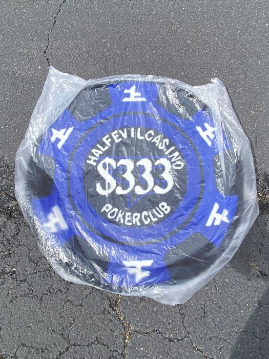 Half Evil Half Evil x FaZe clan poker chip rug | Grailed