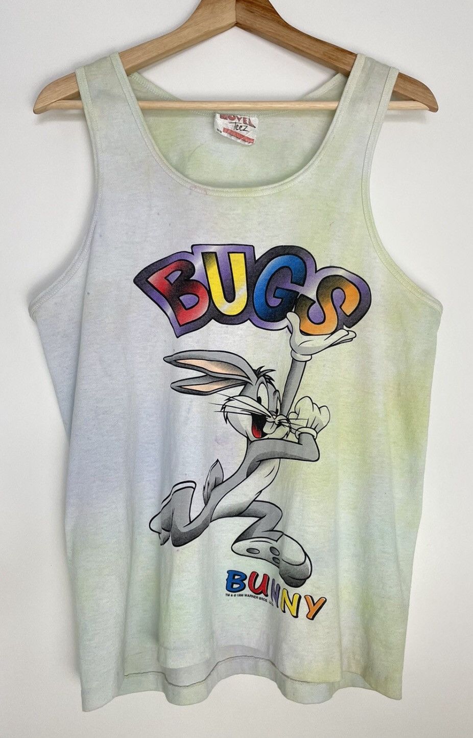 Vintage × Warner Bros 1996 Bugs Bunny running Looney Tunes Cartoon WB ...