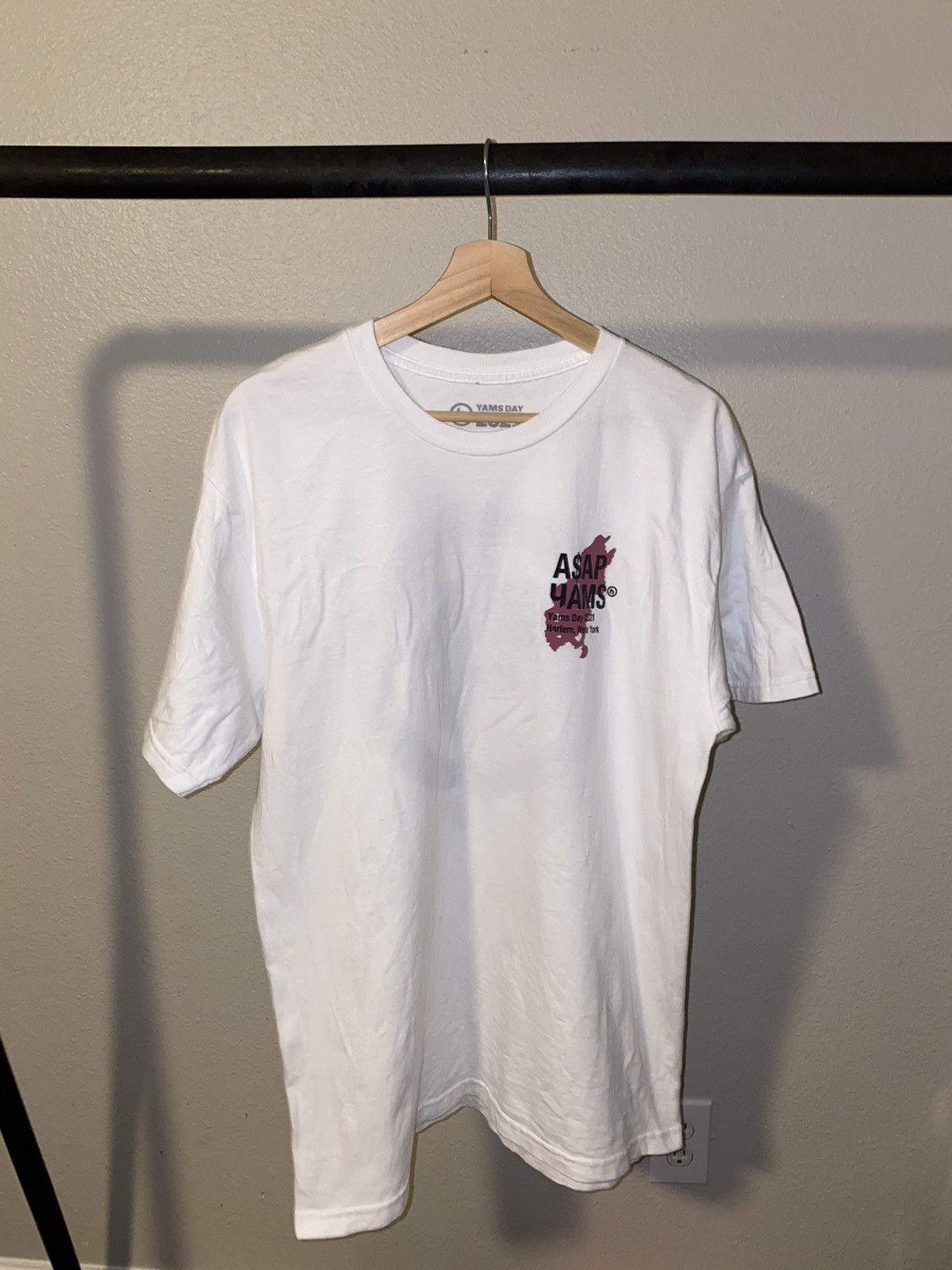 Asap Rocky × HIDDEN Hidden NY X ASAP Yams Yams day Tshirt Tee hidden ...