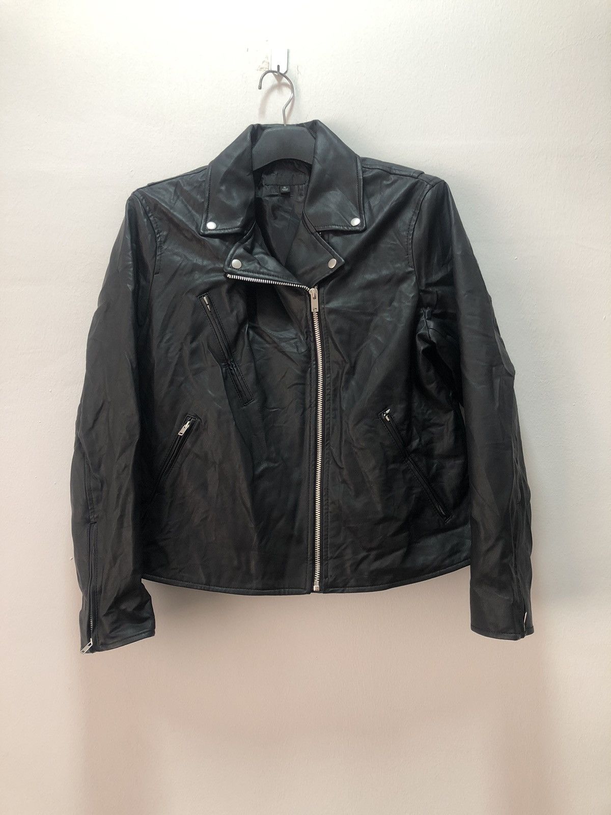 Uniqlo UNIQLO Leather Jacket Faux | Grailed