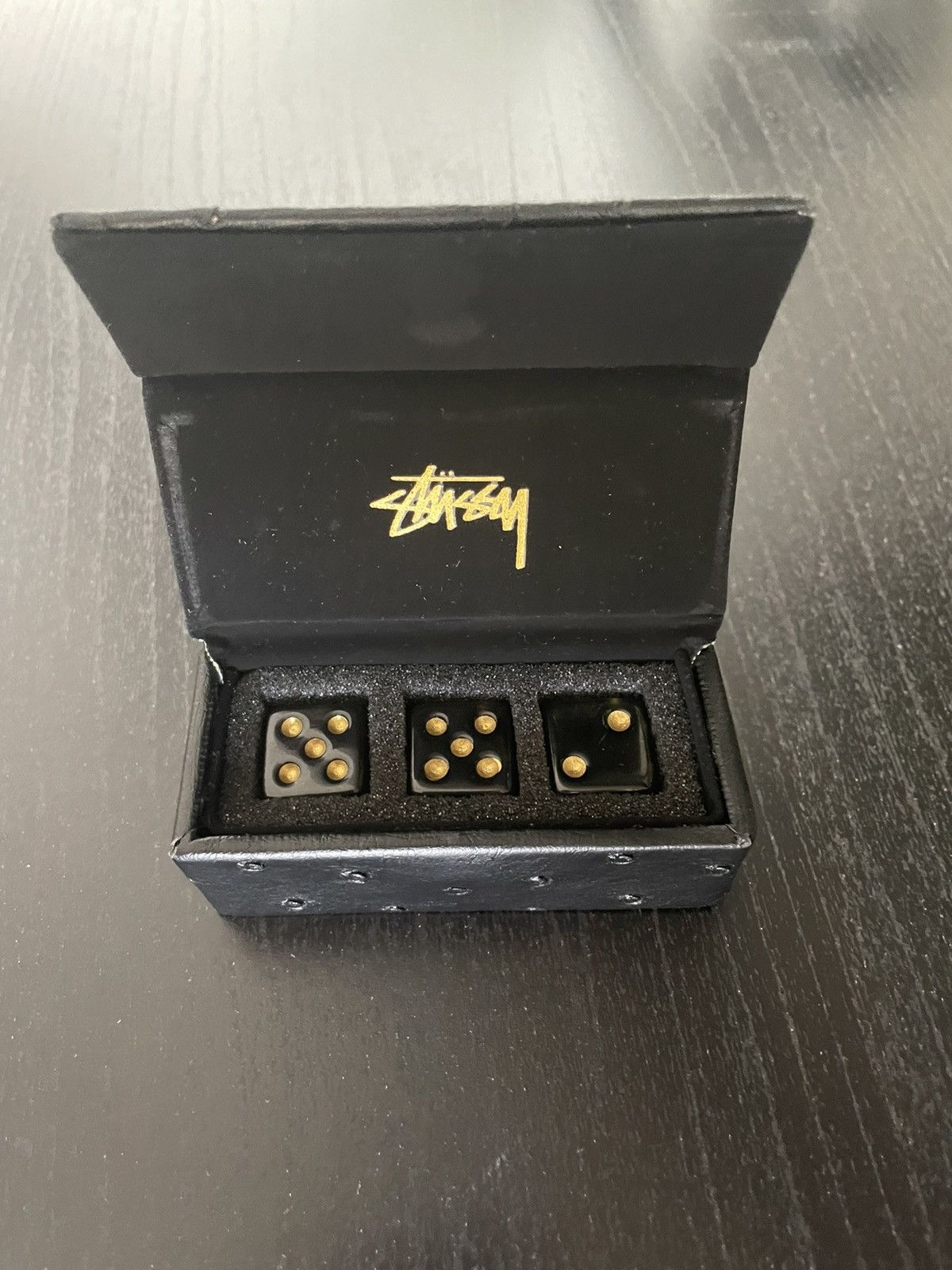 Stussy Stussy Ostrich Leather Dice Set | Grailed