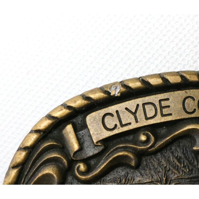 Other Clyde Oklahoma Belt Buckle 1990 Co Op Gary Hawk | Grailed
