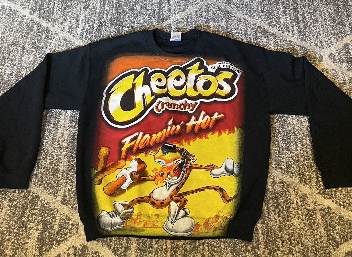 Gildan Vintage Hot Cheetos sweatshirt Medium | Grailed