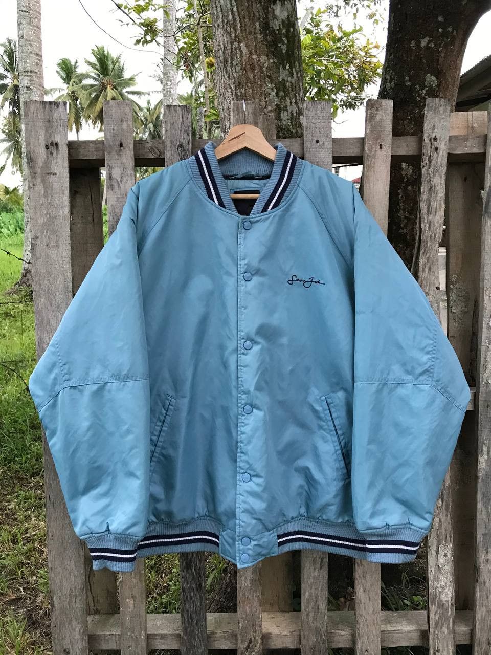 Sean John Sean John Embroidered Spell Out Jacket | Grailed