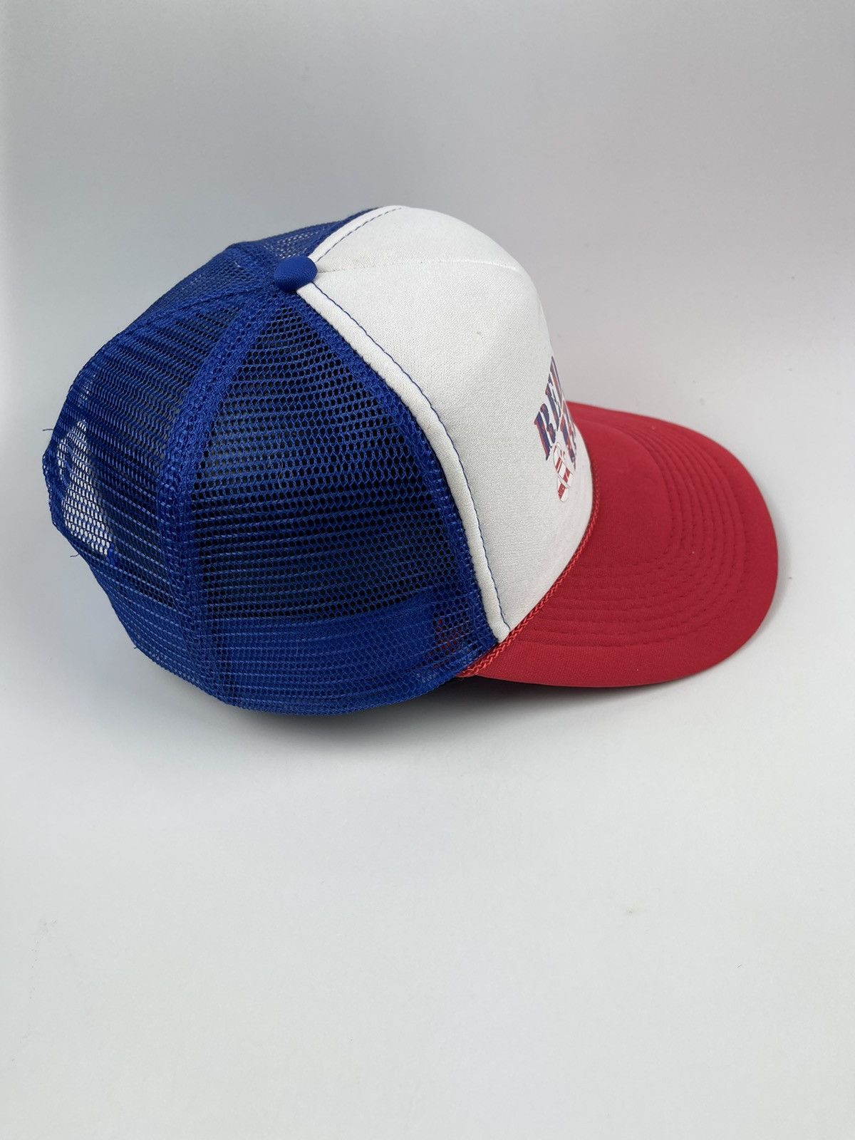 Vintage Red White & Brew Trucker Hat Cap Flag America | Grailed