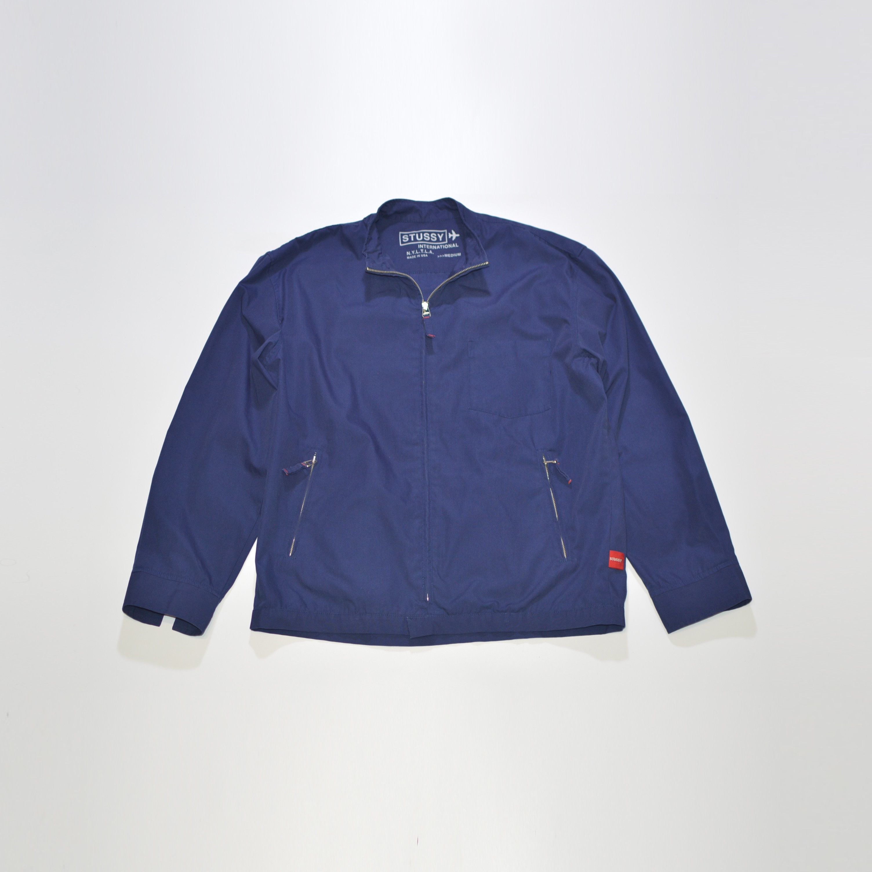 Stussy Rare Vintage Stussy Made in USA Chest Pocket Work Jacket | Grailed