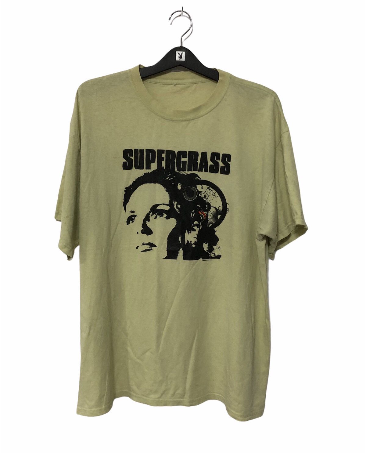Band Tees × Rock Band × Vintage Vintage Supergrass Rock Band T.Shirt ...