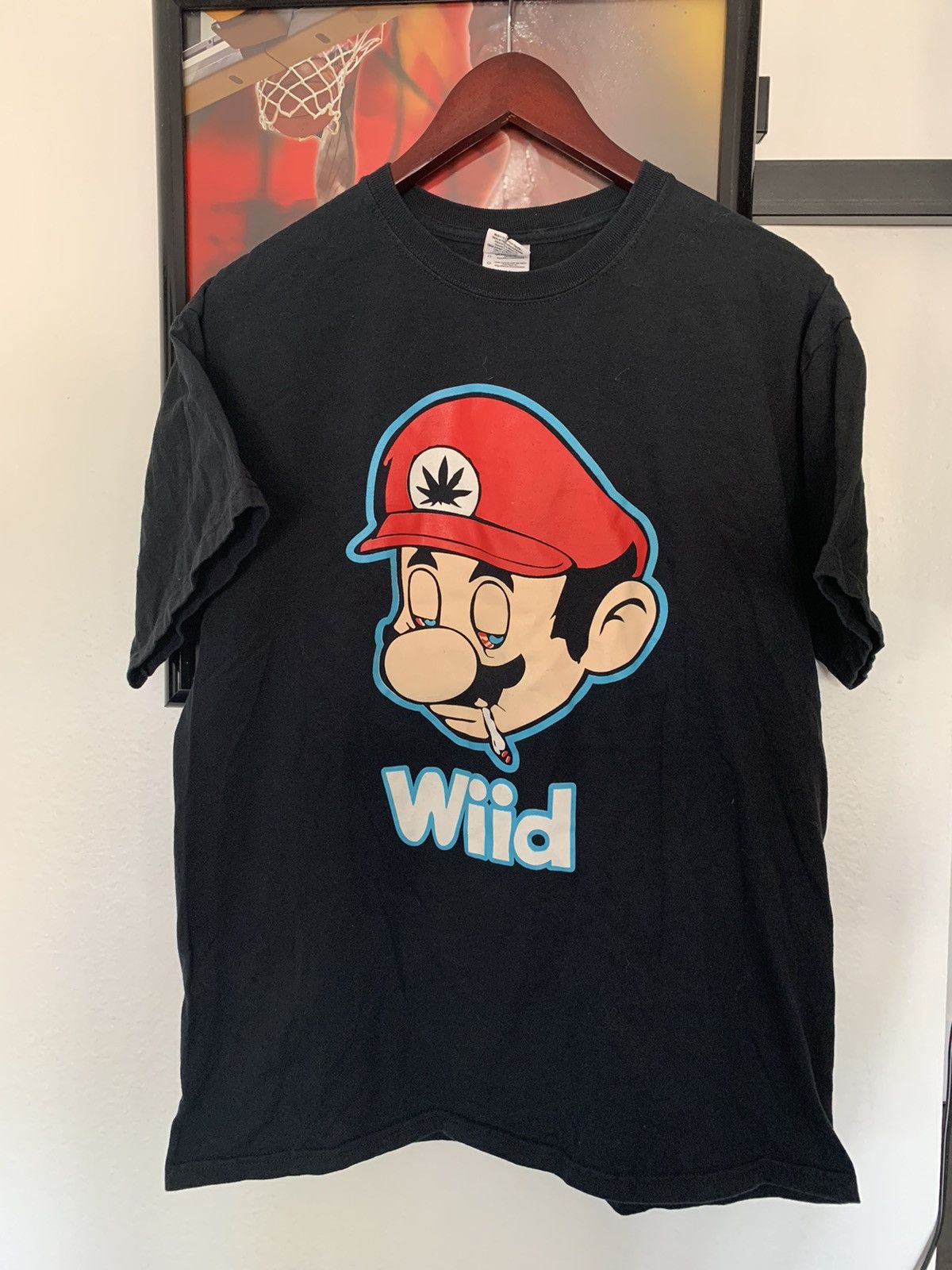 Streetwear × Vintage Vintage early 2000’s Y2K Super Mario WIID Tee ...