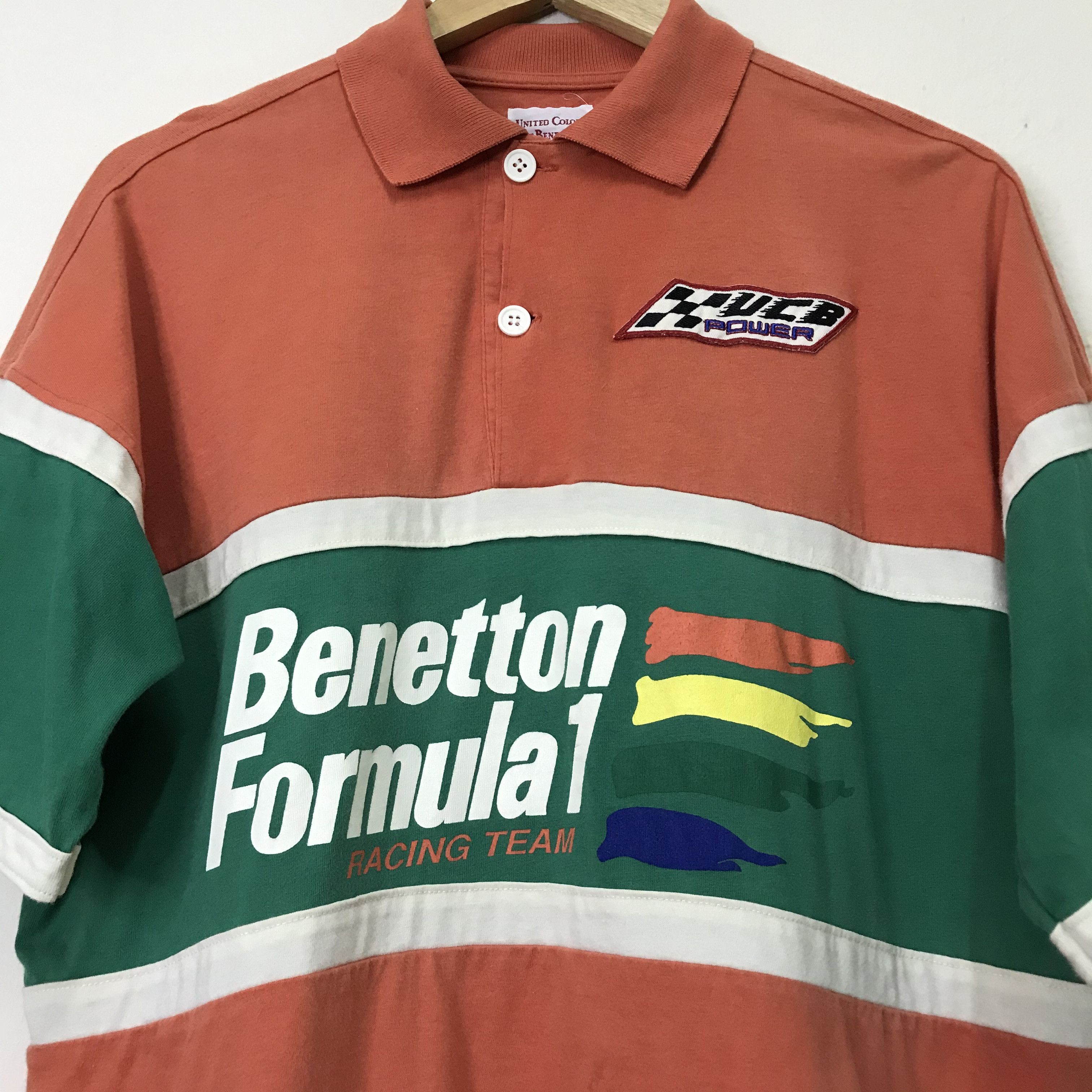 Racing × United Colors Of Benetton × Vintage Vintage United Colors Of ...