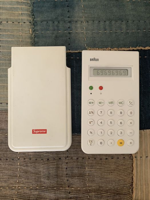 Supreme Supreme x Braun ET66 Calculator | Grailed