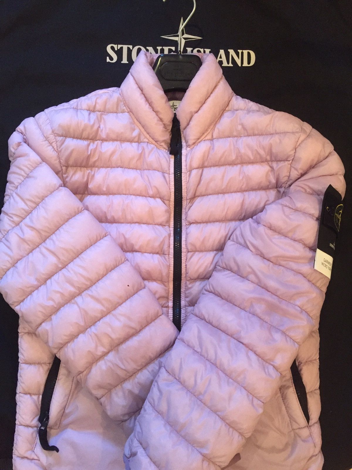 Stone Island Stone Island Pink Quartz Garment Dyed Micro Yarn Down