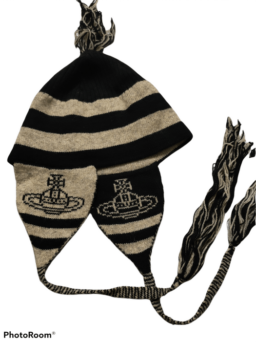 Vivienne Westwood Vivienne Westwood beanie nana orb wool knit hat | Grailed
