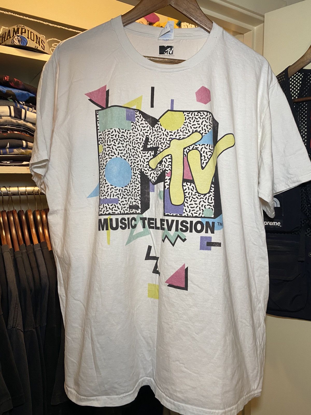 Mtv Y2K MTV 80s Design logo Shirt | Grailed