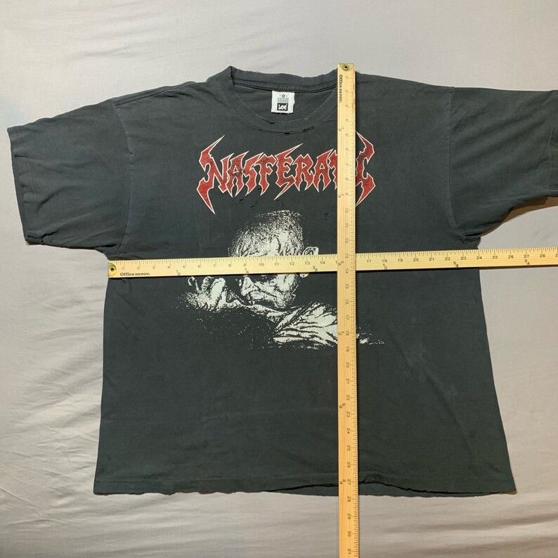 Vintage 90s Nosferatu Vampire Black Metal Grindcore Deathcore Band ...