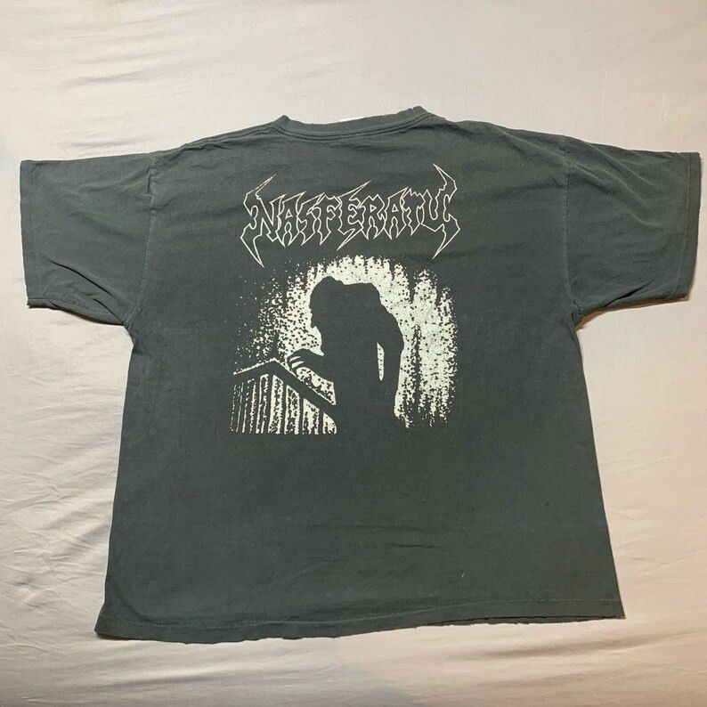 Vintage 90s Nosferatu Vampire Black Metal Grindcore Deathcore Band ...