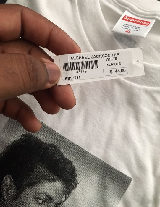 Supreme Supreme x Michael Jackson "MJ" Tee | Grailed