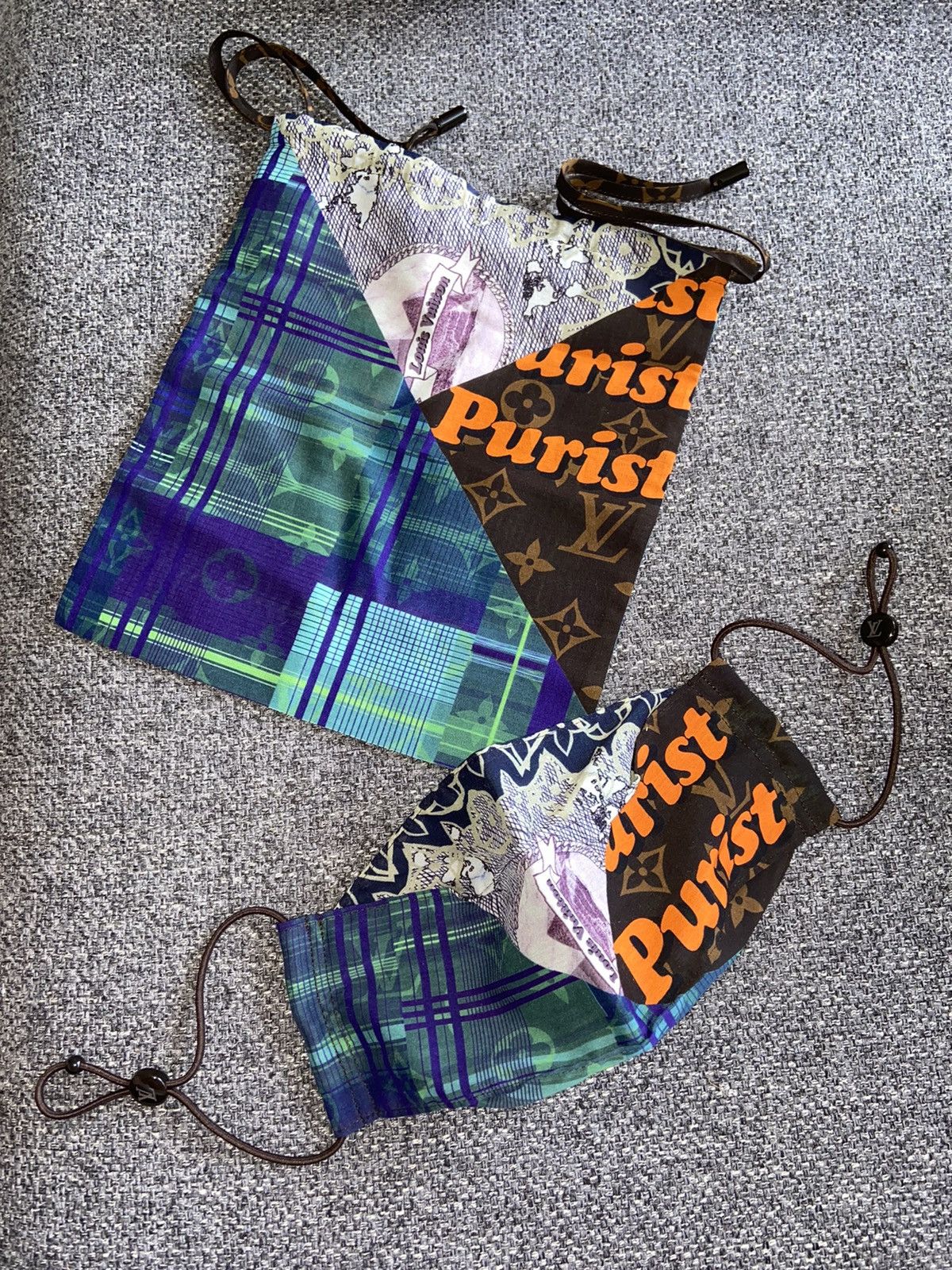 Louis Vuitton × Virgil Abloh Louis Vuitton FW21 Mask By Virgil Abloh ...